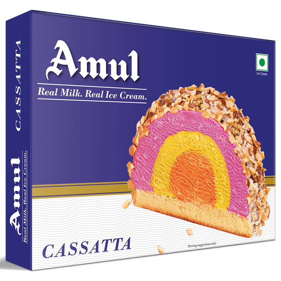 Amul Gold Tricone Butterscotch Ice Cream, 120 ml in QuickCart :Anything ...